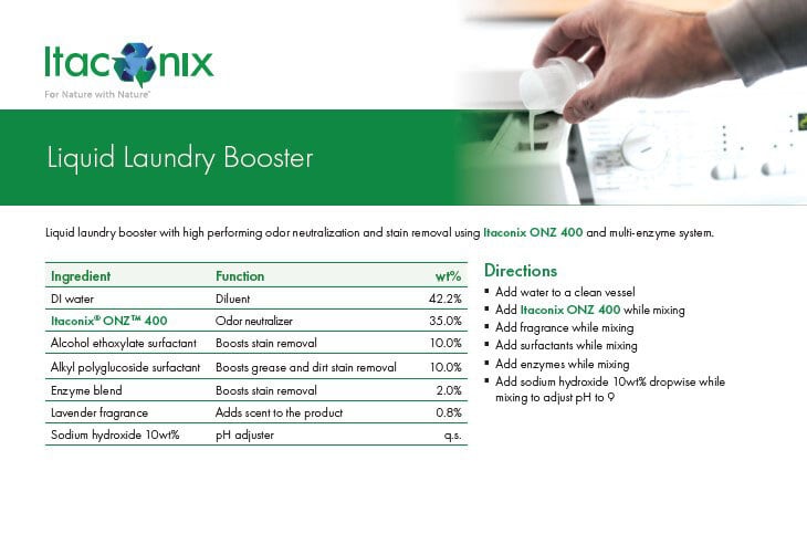 Formula: Pet Stain Remover & Deodorizer