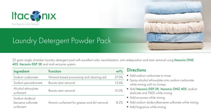 Formula: Automatic Dishwasher Detergent + Booster Powder